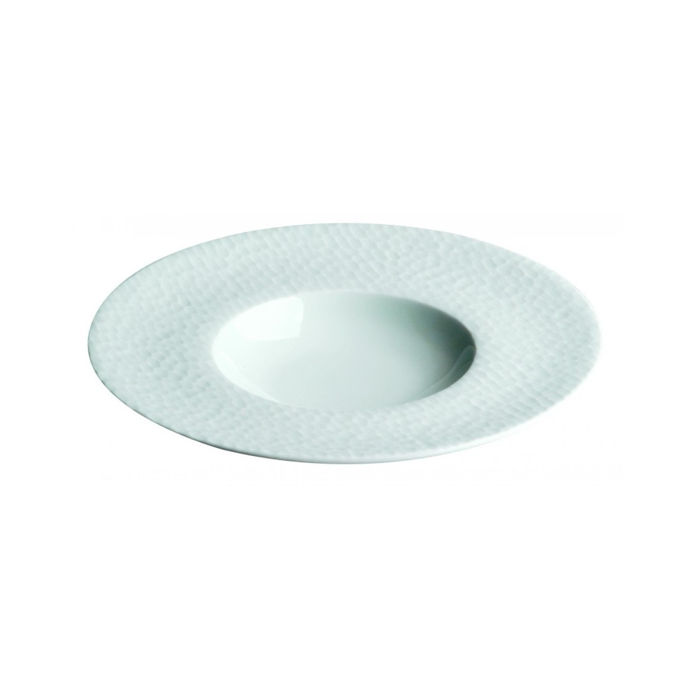 6 assiettes Aqua APILCO en porcelaine - 4 tailles