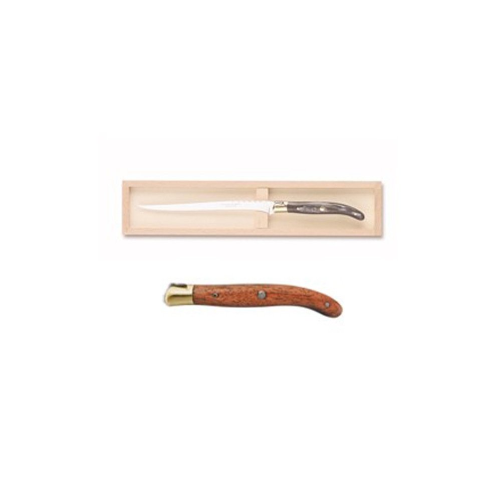 Couteau à foie gras Claude Dozorme bois exotique