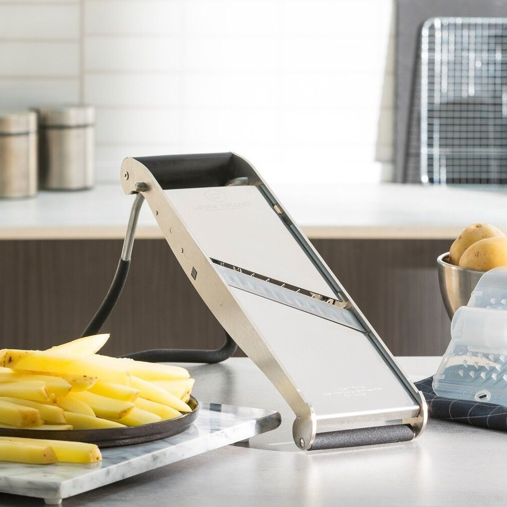 Mandoline professionnelle Compact-PRO en inox Louis Tellier