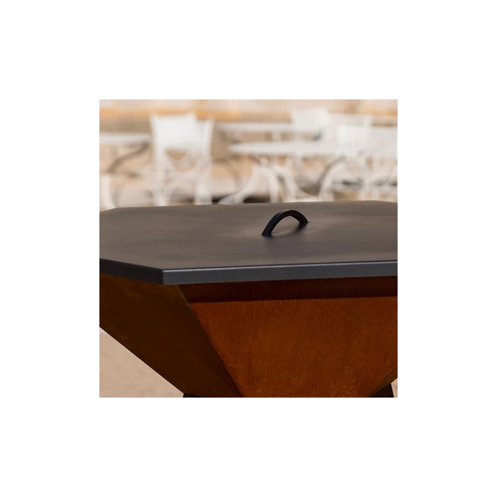 Couvercle HEXAGONE pour brasero plancha Festin 105cm