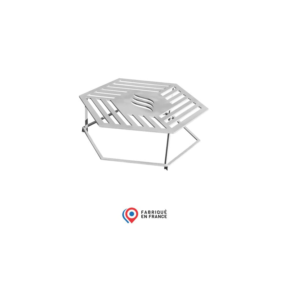 Grille HEXAGONE pour brasero plancha Festin 105cm