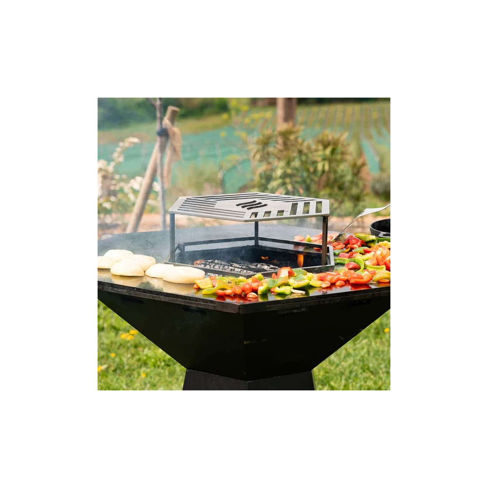 Grille HEXAGONE pour brasero plancha Festin 105cm