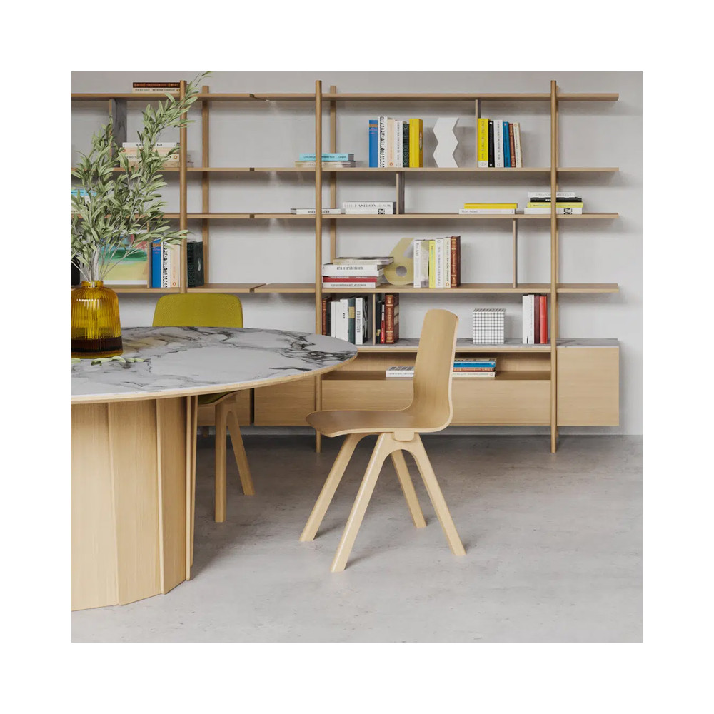 Chaise Chevron Dasras bois chêne - 9 finitions