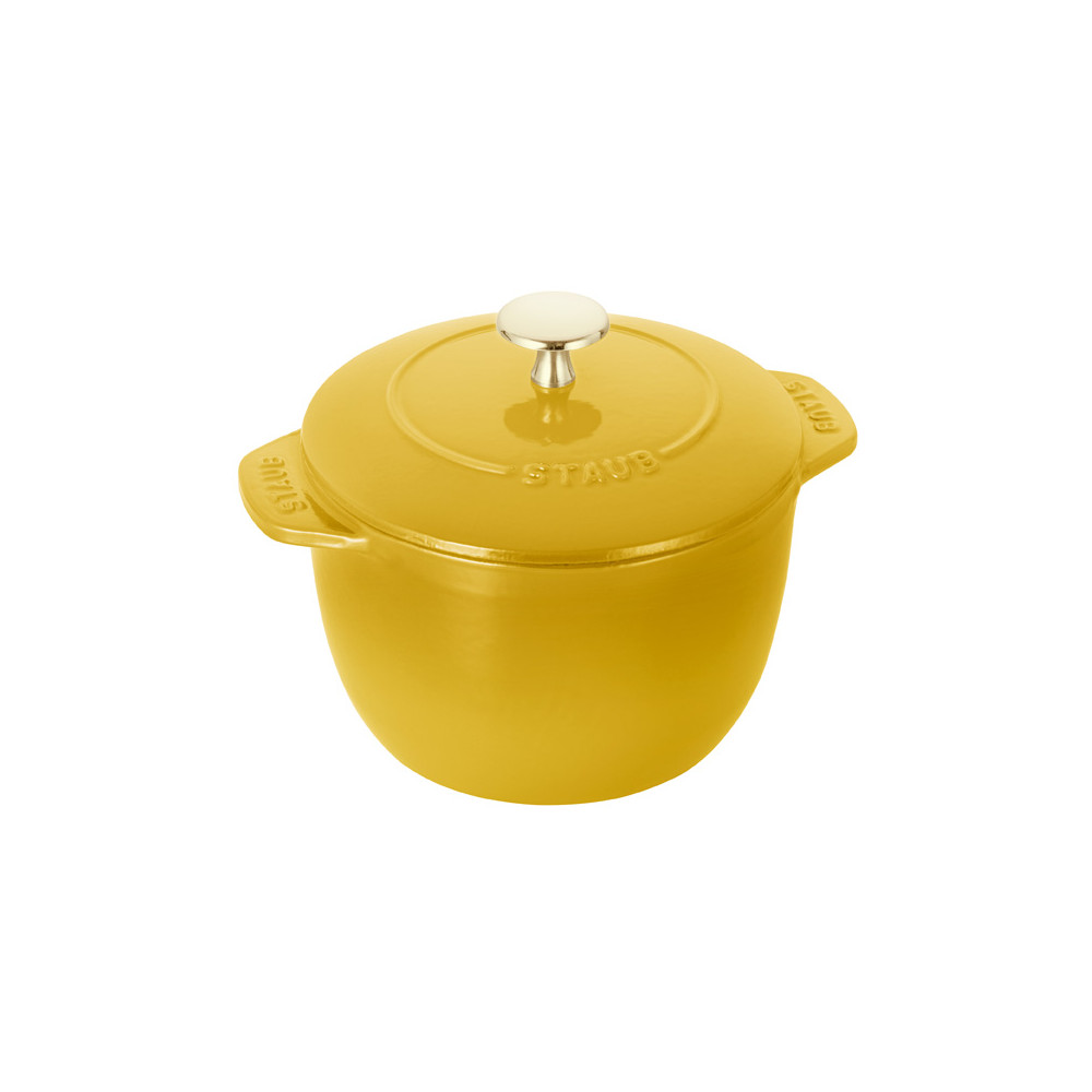 Cocotte à riz Gohan STAUB en fonte - Citron 16cm
