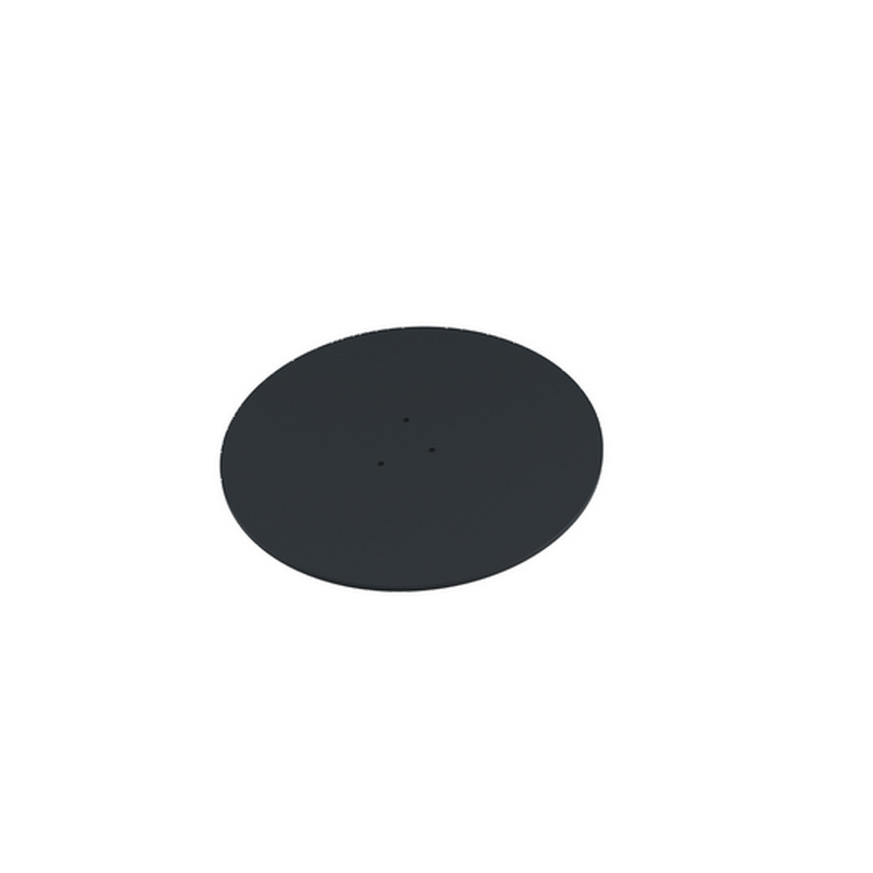 Platine à poser pour pied CHABANNE Eclairage solaire - 2 coloris